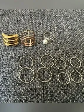 Pilgrim | Jewelry | Pilgrim Gold Ring Mixed Lots With Others | Poshmark